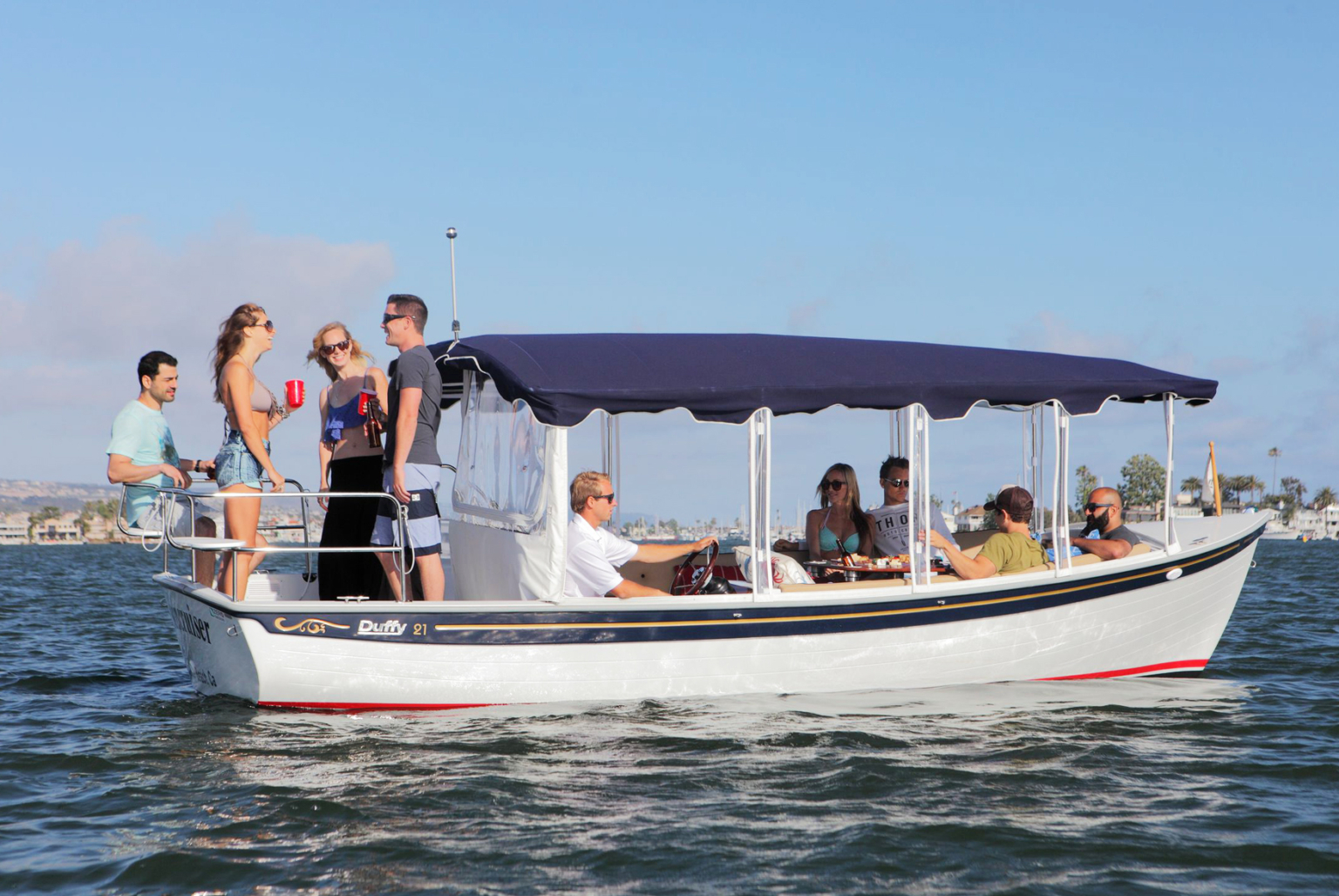 Electric Party Boat Hire and Rentals |Newport Beach